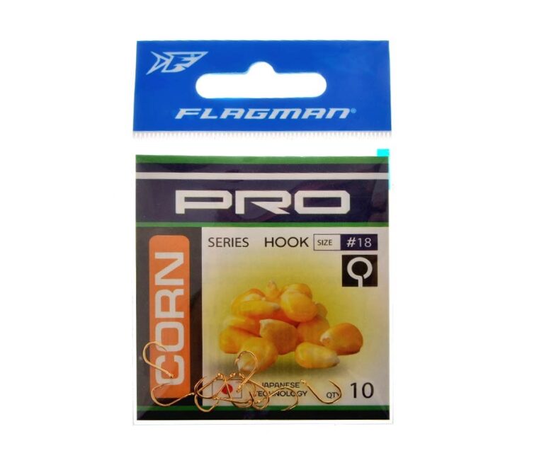 Kabliukai Flagman Corn Pro №18 – anglera.lt