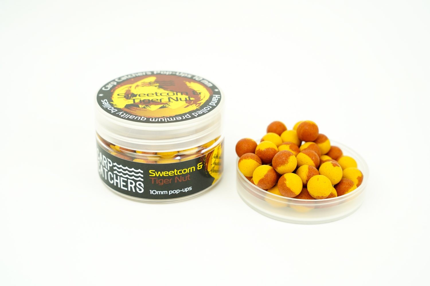POP UP CARP CATCHERS ”SWEETCORN & TIGERNUT” 10MM – anglera.lt